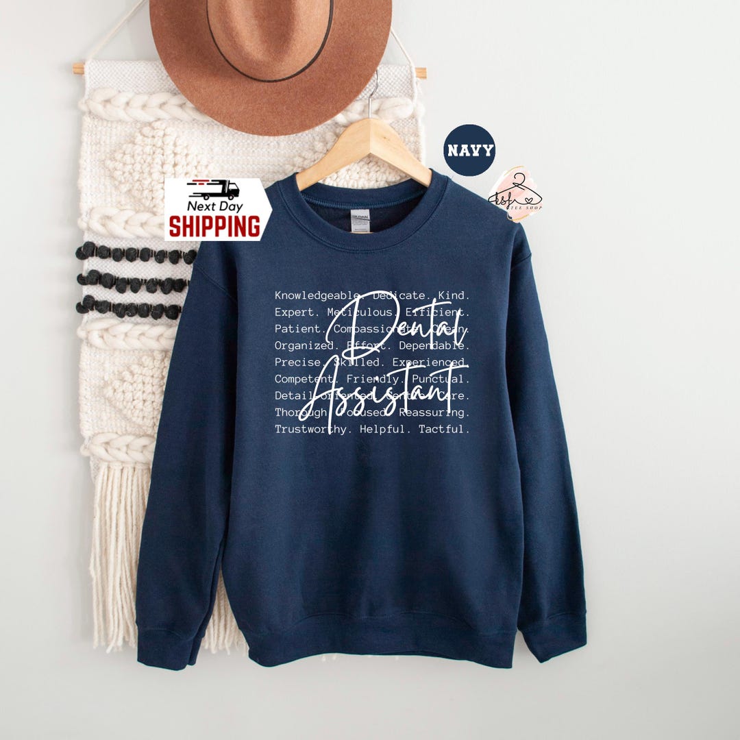 Dental Assistant Sweatshirt: Gift for RDA - Etsy