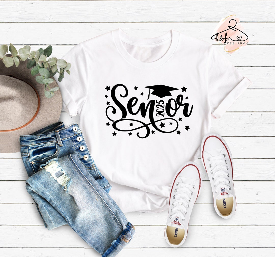 Senior 2025 Shirt, Graduation 2025 Shirt, School Shirt, Graduate Tee ...
