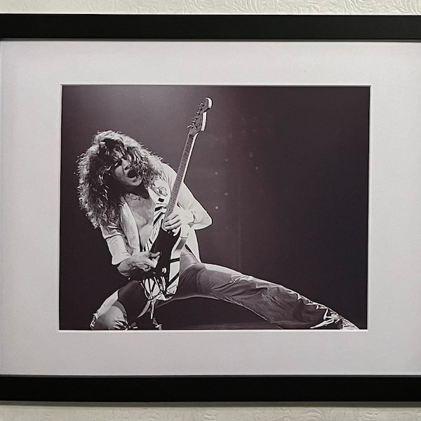 Eddie Van Halen Print - Etsy