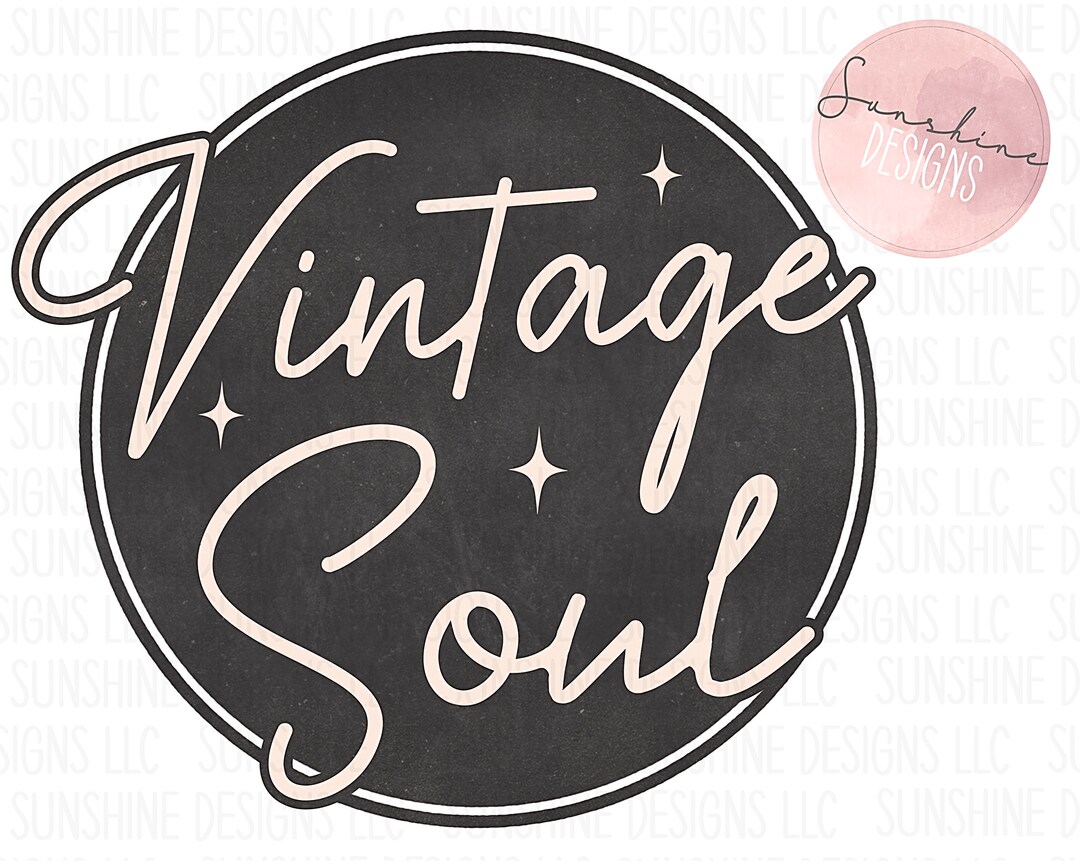 Vintage Soul Instant Download Pngfile - Etsy