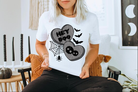 Hey Boo Heart Candy Instant Download Pngfile - Etsy
