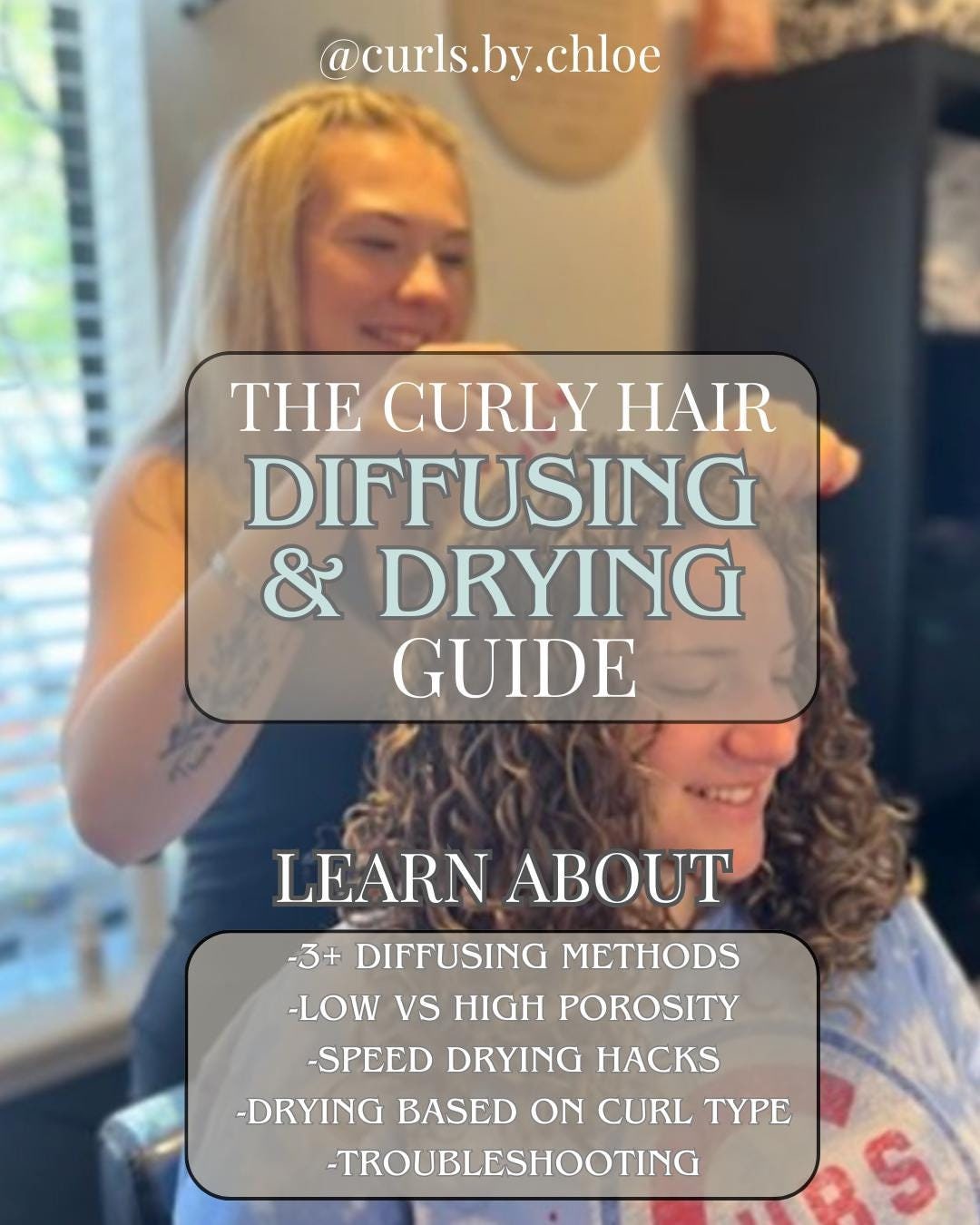 CURLY HAIR DIFFUSING Guide | Curly Hair Guide | Wavy Hair Guide | Curly ...