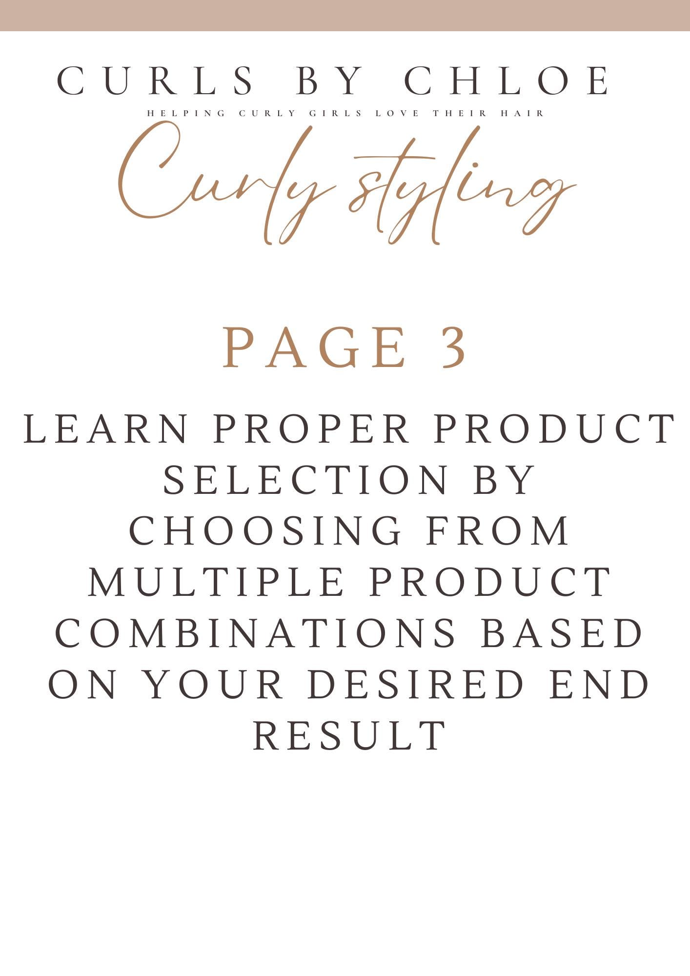 CURLY STYLING GUIDE| Curly Hair Styling Guide| Wavy Hair Styling Guide ...