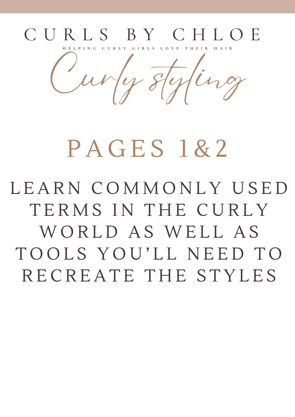 CURLY STYLING GUIDE| Curly Hair Styling Guide| Wavy Hair Styling Guide ...