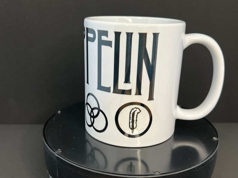1 Led Zeppelin Coffee Mug, Led Zeppelin Logo, Led Zep Music Fan ...