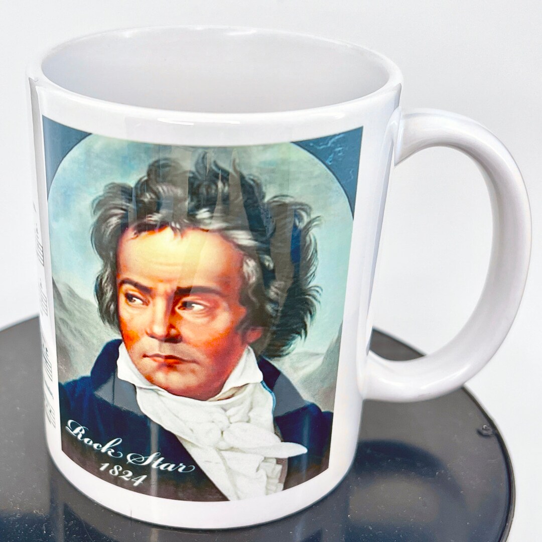 Beethoven Coffee Mug, "ode to Joy". Beethoven's Ninth Symphony - Etsy