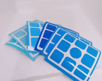Cube 3x3 Stickers - Etsy