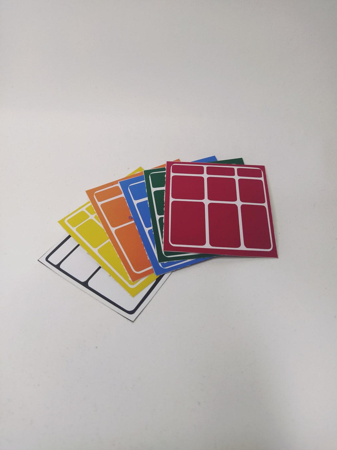 Replacement Sticker Set for Mirror Cube. 3x3 Style - Etsy UK