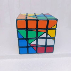 Cube With Stickers Max Complicated - Etsy