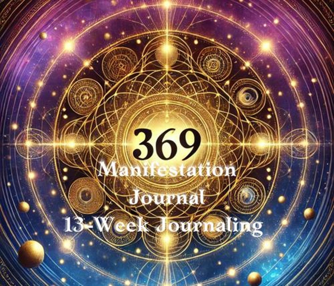 2025, 369 Manifestation Journal | Guided Meditations, Affirmations ...