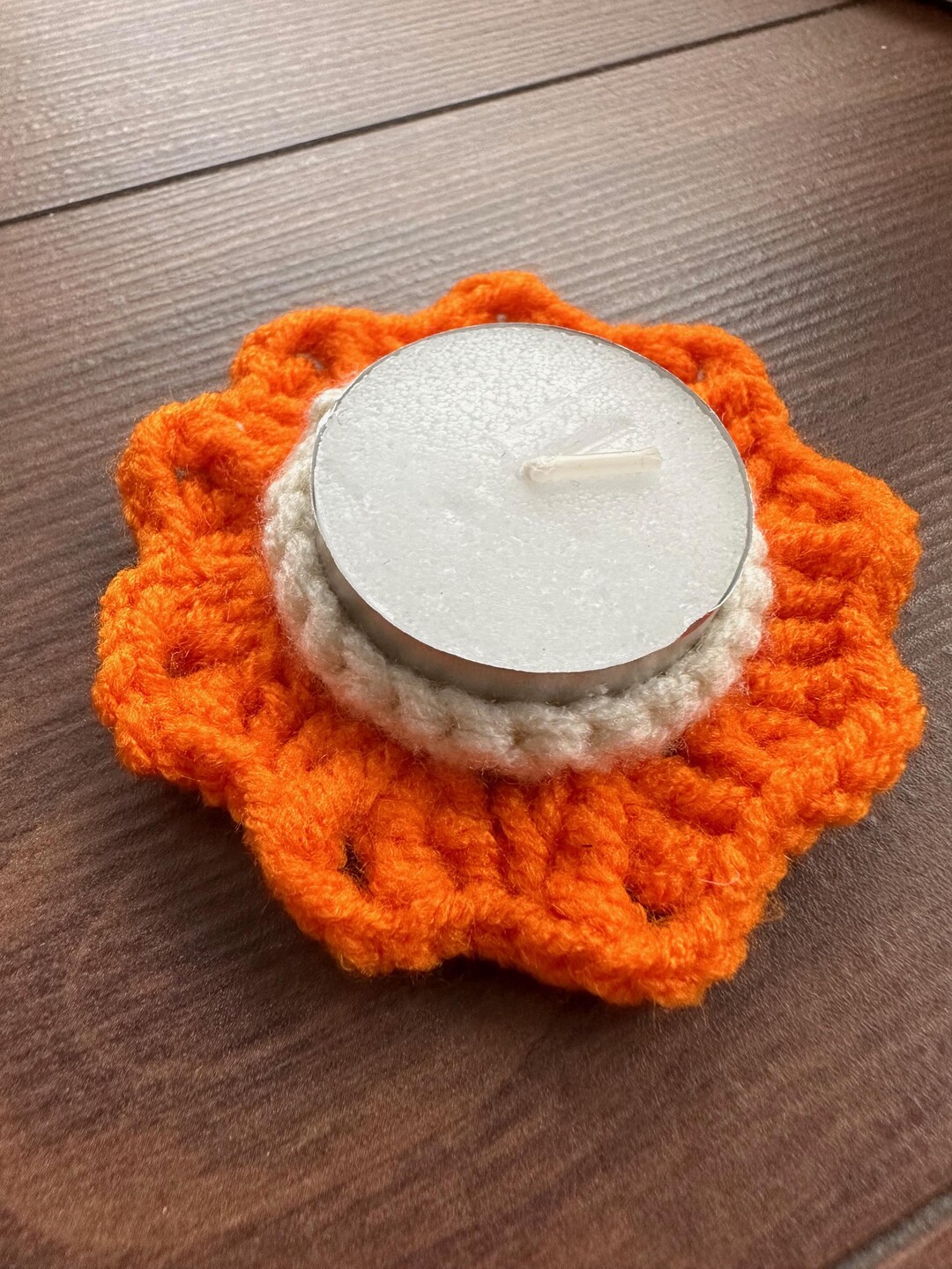 Crochet Tealight Candle Holder Set | Boho Home Decor, Handmade Raksha ...