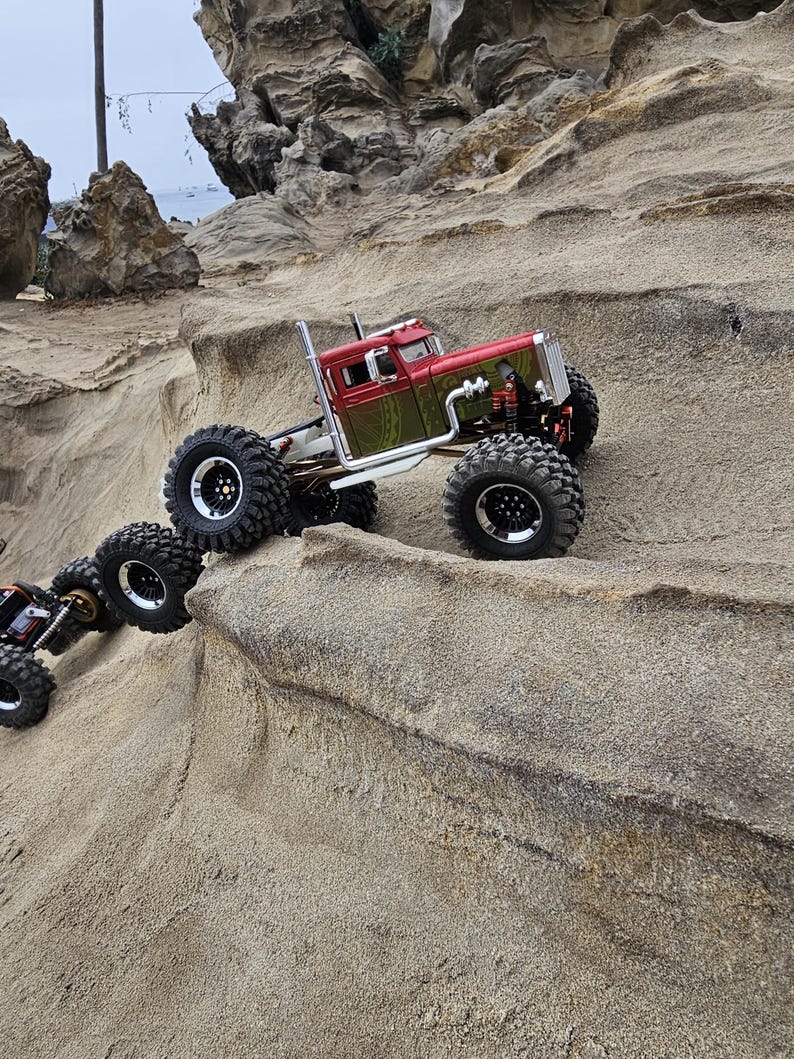 Switchblade Rc Chassis 6x6 24 Scale Custom Crawler Scx Fcx Chassis ...