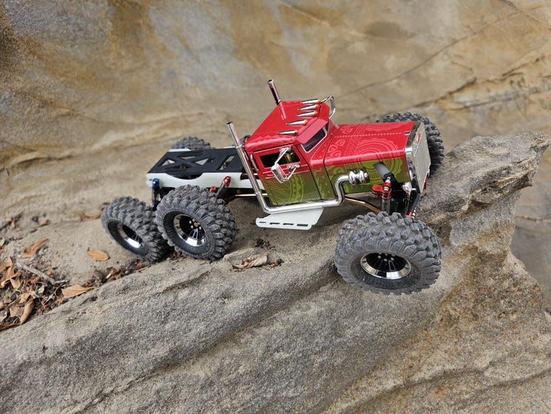 Switchblade Rc Chassis 6x6 24 Scale Custom Crawler Scx Fcx Chassis ...