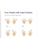 Finger Numbers Worksheet | Beginner Piano Lessons Worksheet | Kids ...