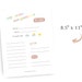Kids Piano Assignment Sheet: Weekly Practice Page (digital Download) - Etsy