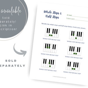 Kids Piano Assignment Sheet: Weekly Practice Page (digital Download) - Etsy