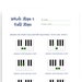 Whole Steps and Half Steps Worksheet | Music Theory Printable ...