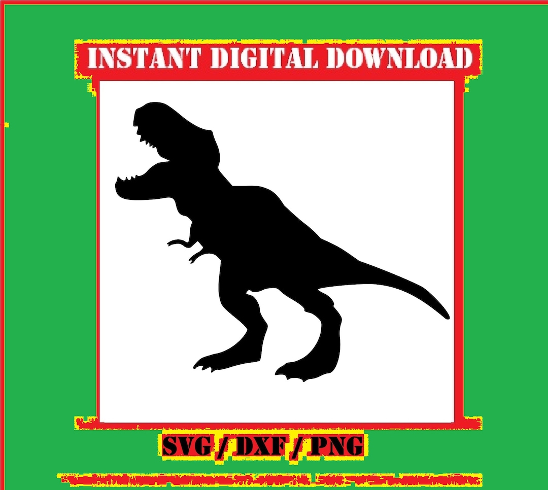 Dinosaur Svg Trex Svg Animal SVG Svg Png Dxf Jpeg - Etsy