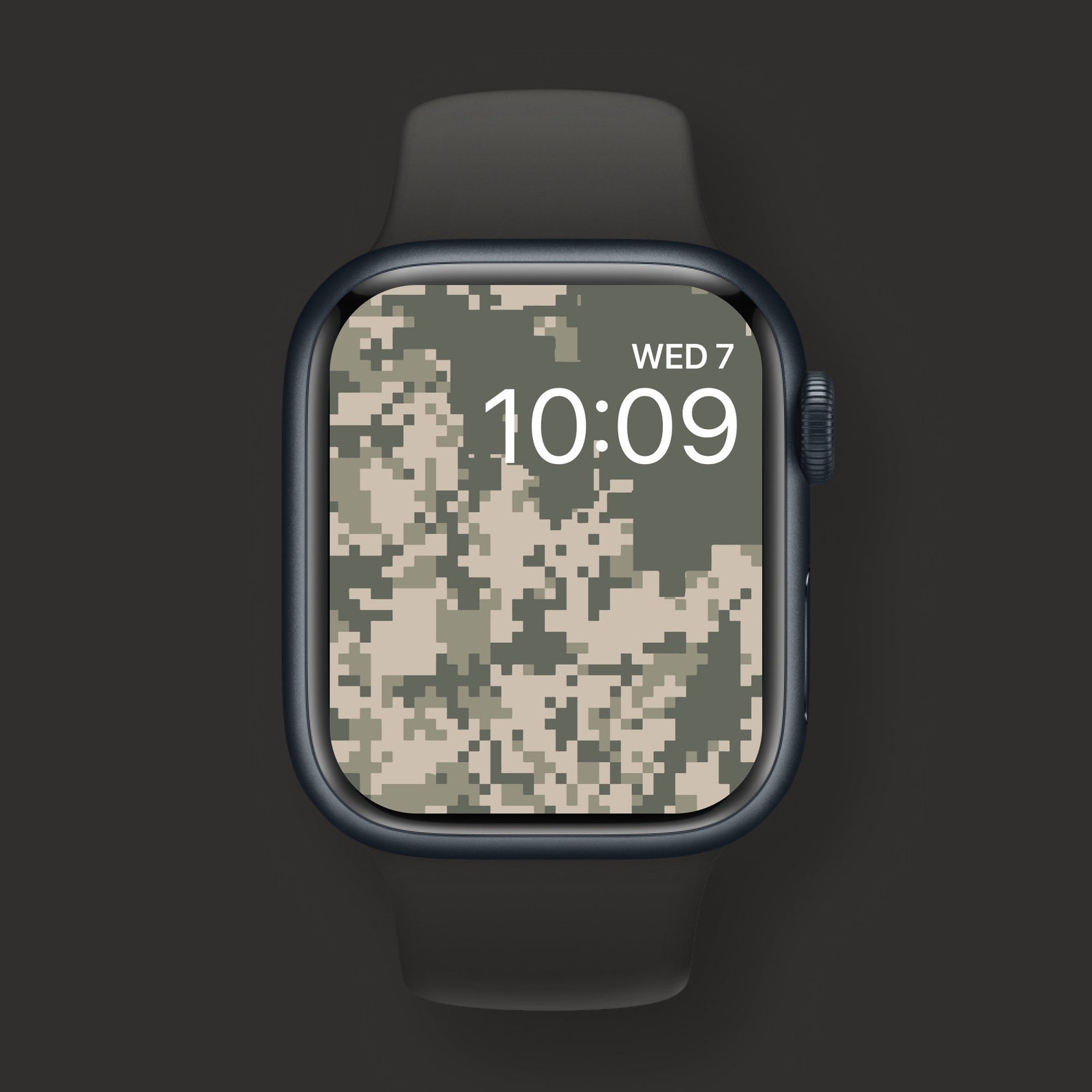 Apple Watch Camo Wallpaper Pixel Camouflage Watch Design - Etsy