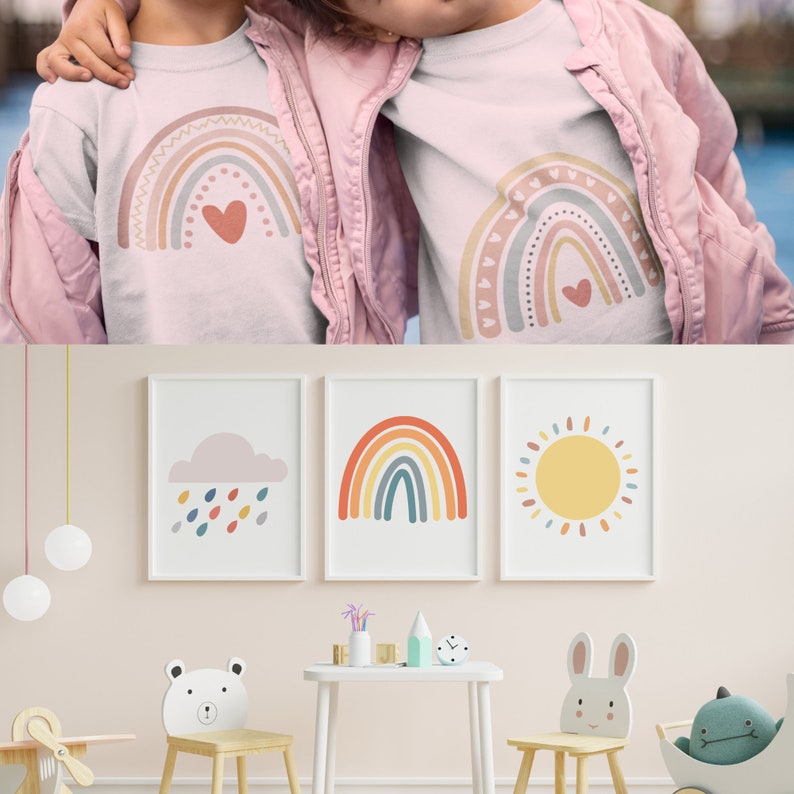 Boho Vibes Unleashed: Rainbow Magic Bundle - Etsy