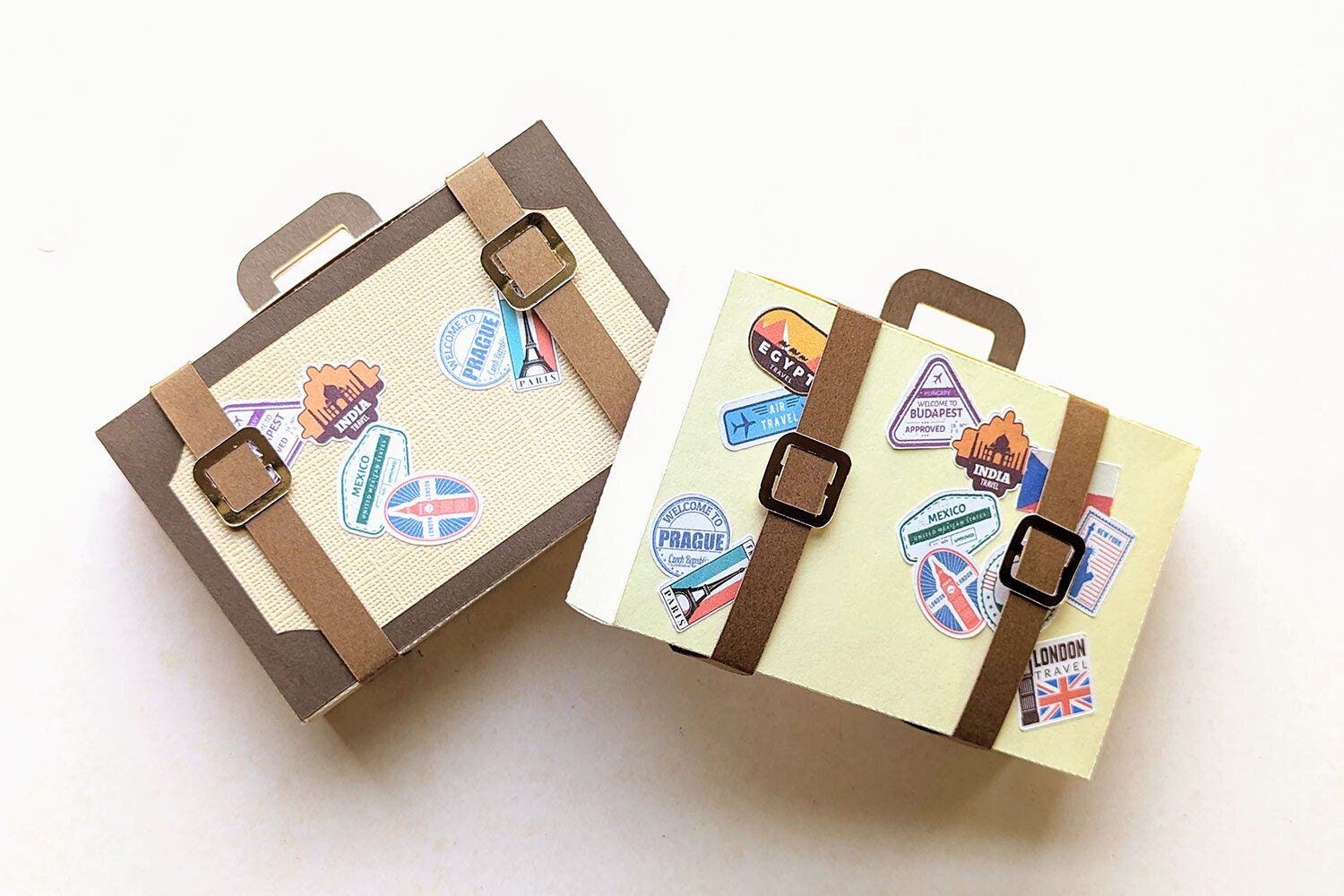 Create Magic: 3D Paper Suitcase Gift Box SVG Instant Download for ...
