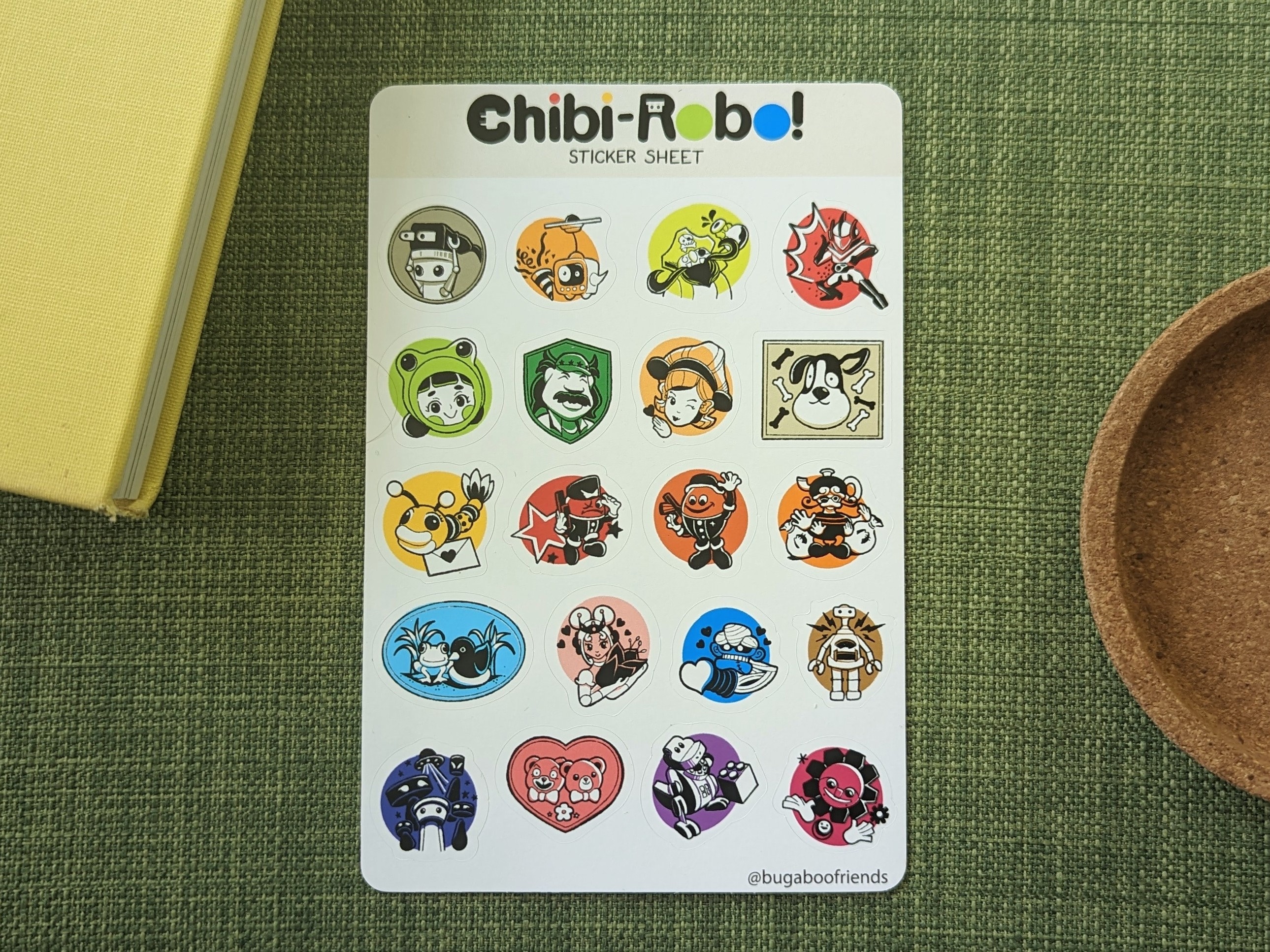 Chibi Robo 4 by 6 Sticker Sheet 20 Stickers - Etsy