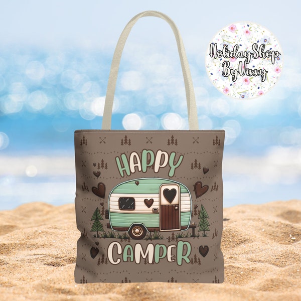 Happy Camper Tote - Etsy