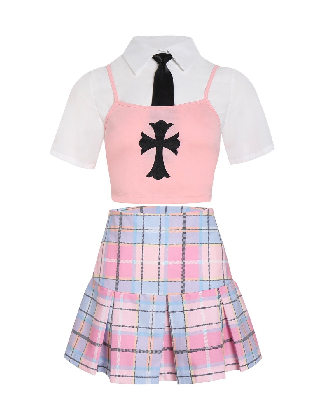 Blackpink Jennie Pink Uniform Set - Etsy