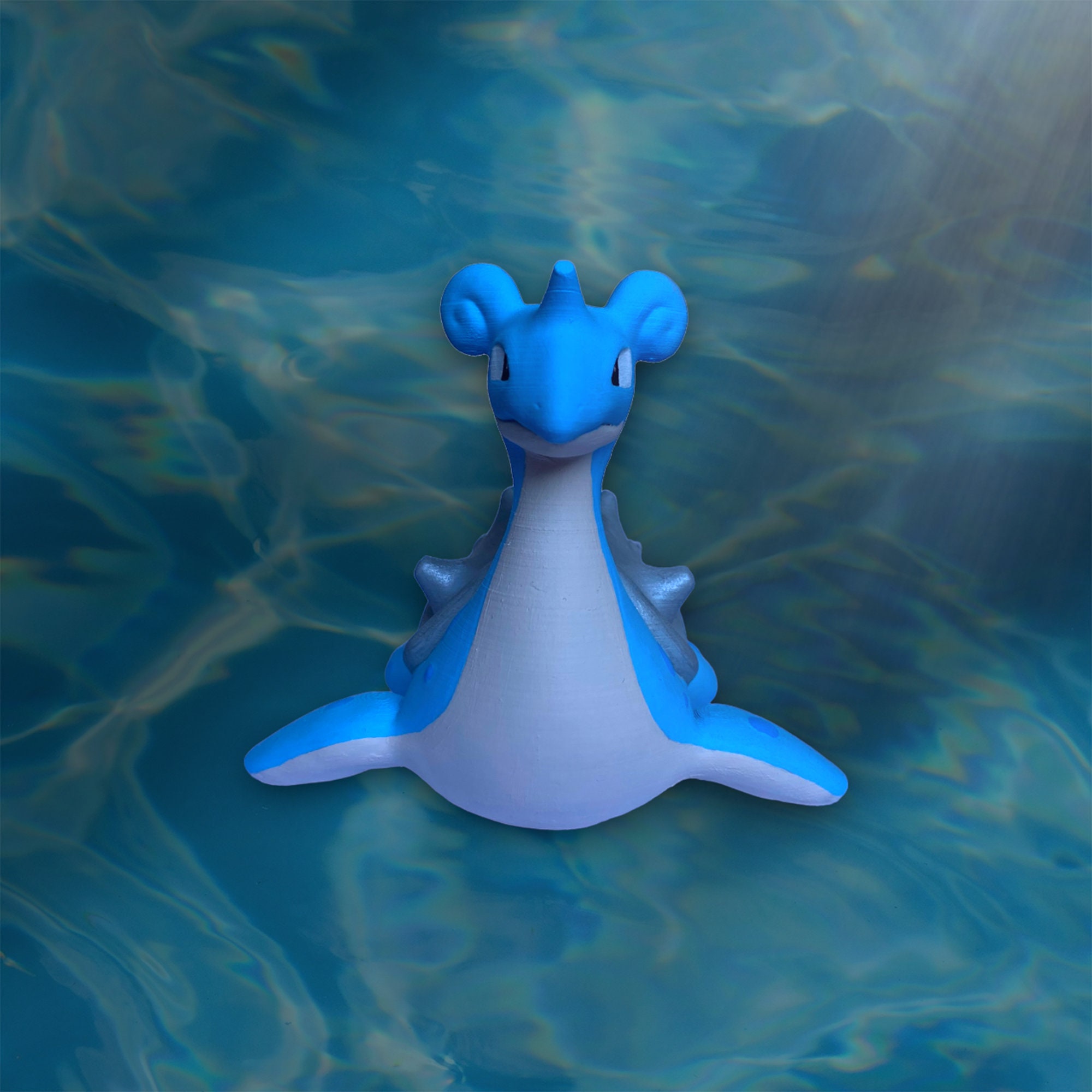 Lapras Pokemon, 3D Print Model, Collection Figure, Pokemon Decor, 3D ...