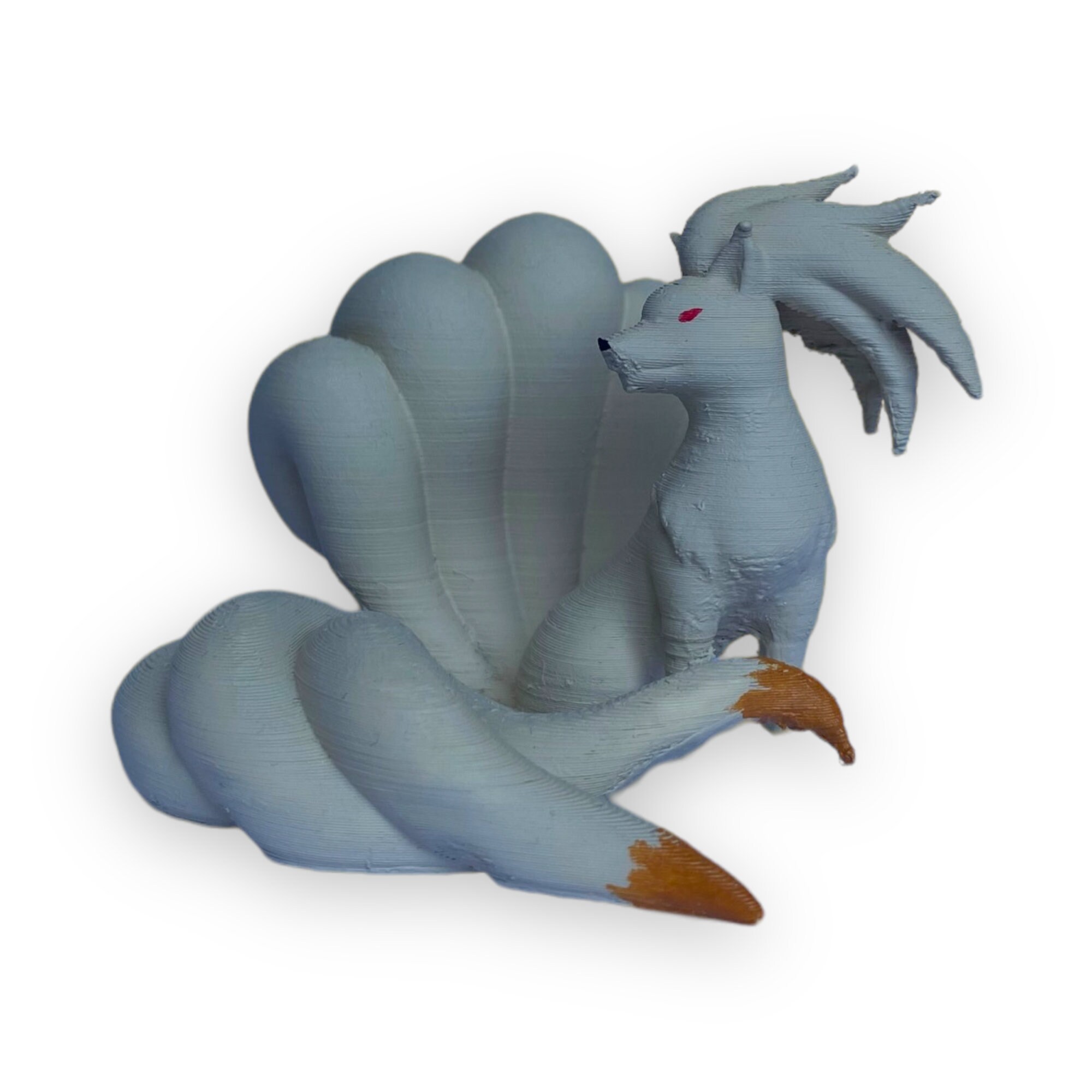 Ninetales Pokemon, 3D Print Model, Pokemon Decor, 3D Model, Collection ...