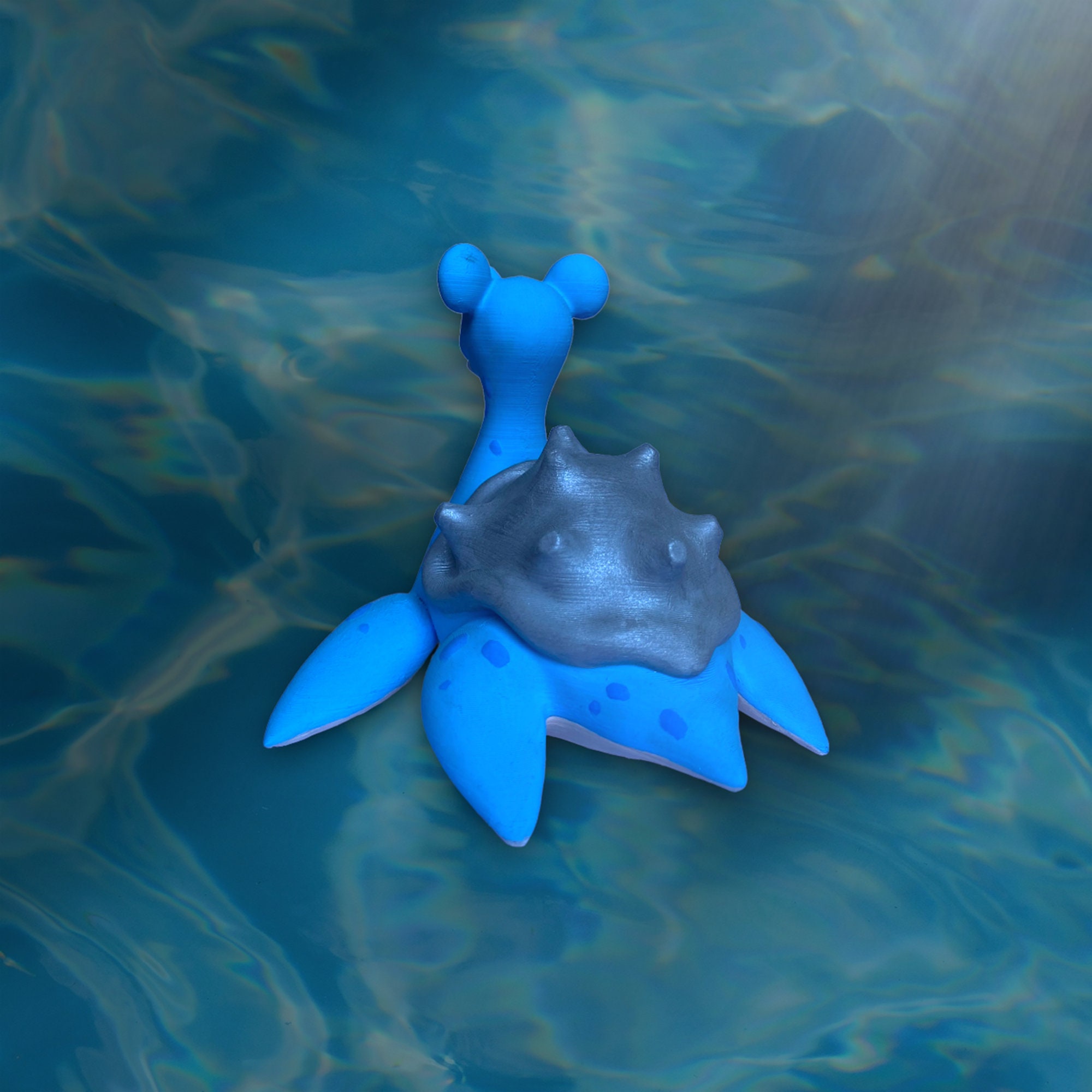 Lapras Pokemon, 3D Print Model, Collection Figure, Pokemon Decor, 3D ...