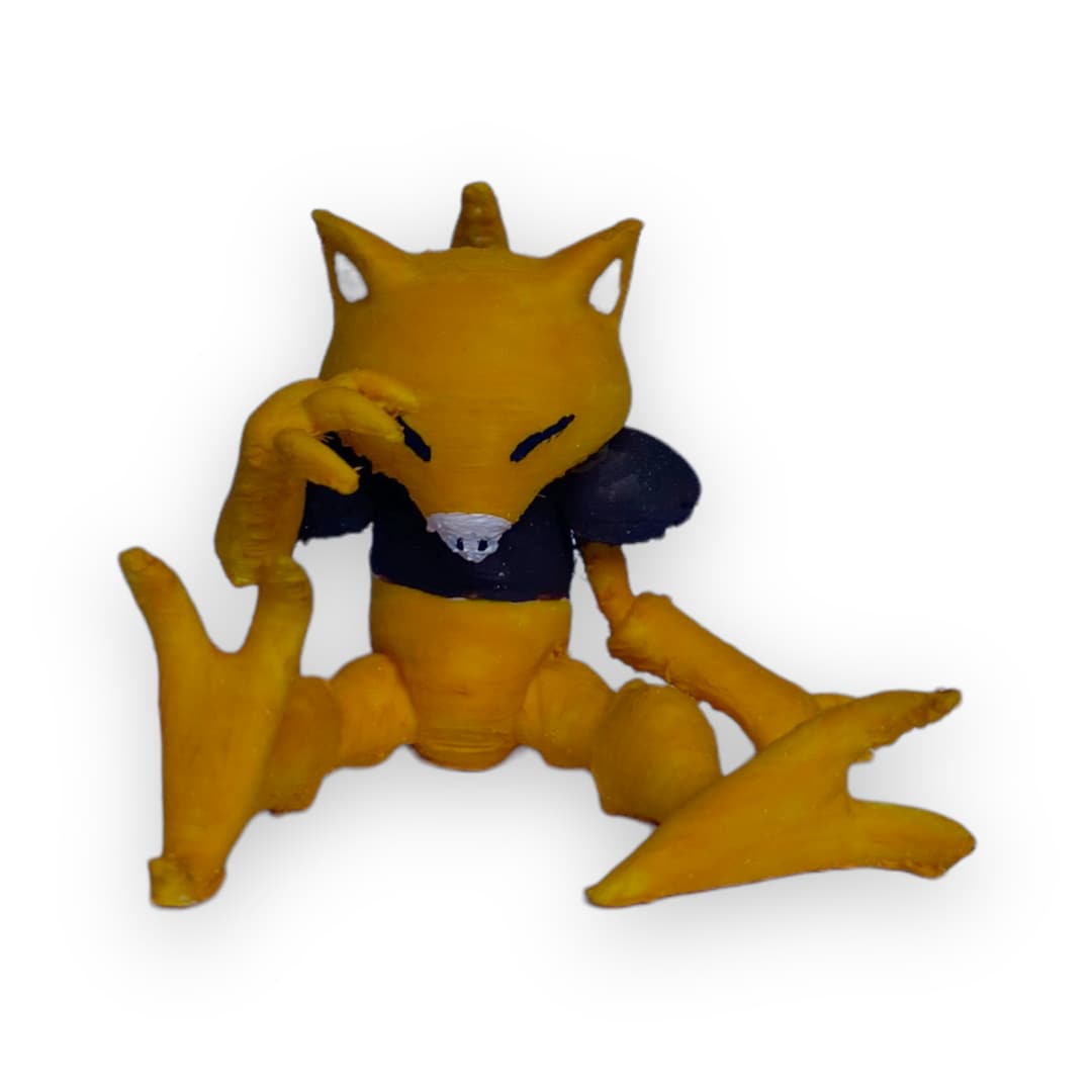 Abra Pokemon, 3D Model, Collection Figure, Pokemon Decor, 3D Print ...