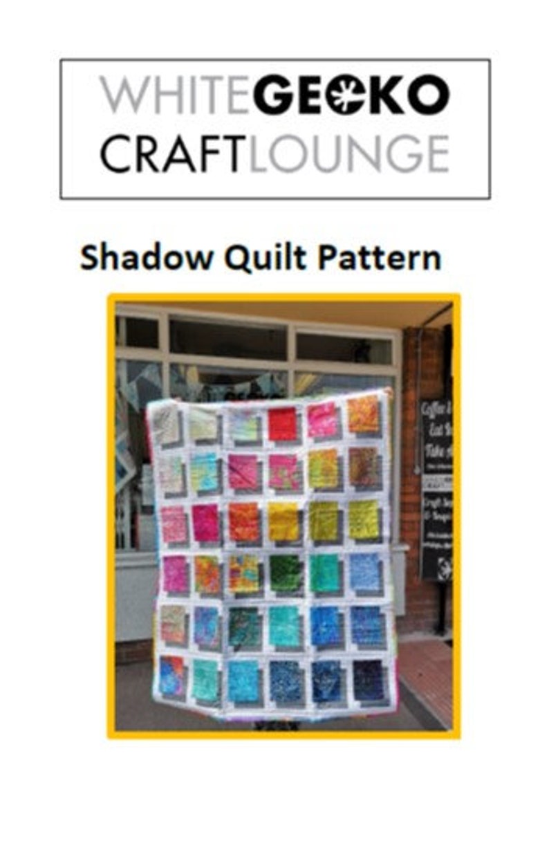 Shadow Quilt Digital Pattern by White Gecko Craft Lounge - Etsy