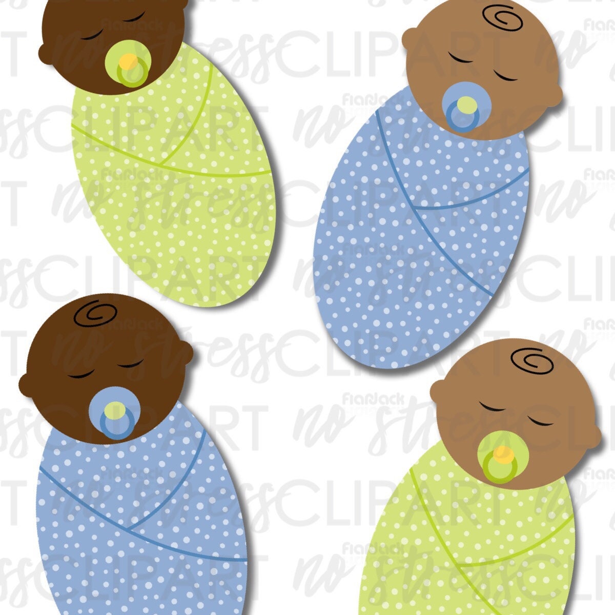 Baby Boys Clip Art (digital Use Ok!) - Etsy