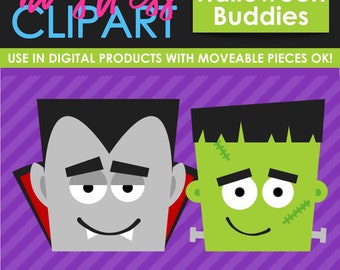 Halloween Spooky Eyes Clip Art digital Use Ok - Etsy