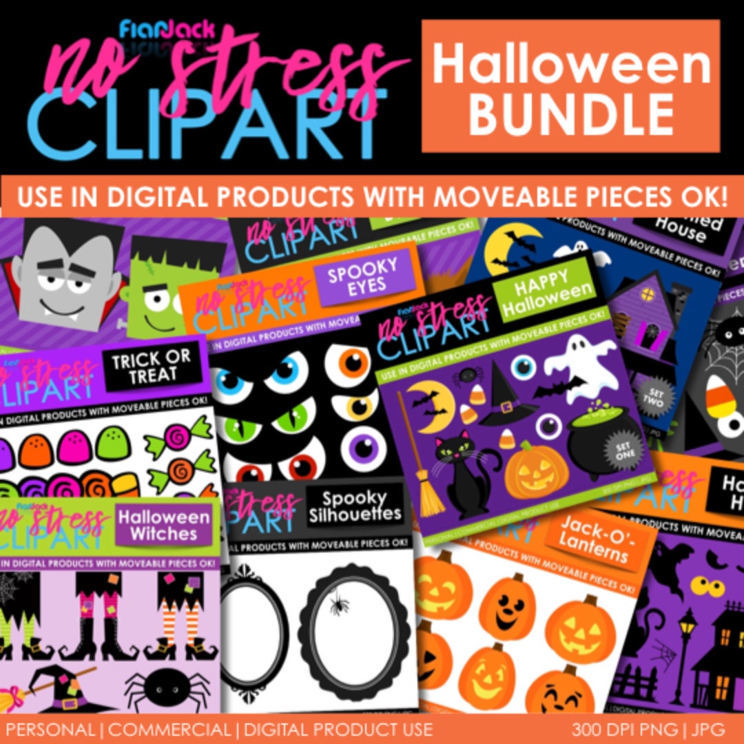 No Stress Mega Clipart Lifetime Access Bundle - Etsy