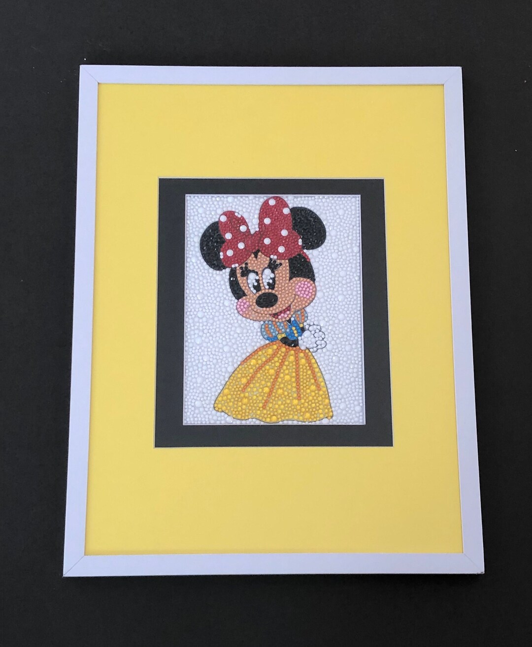 Snow White Minnie Mouse Completed Diamond Painting - Etsy