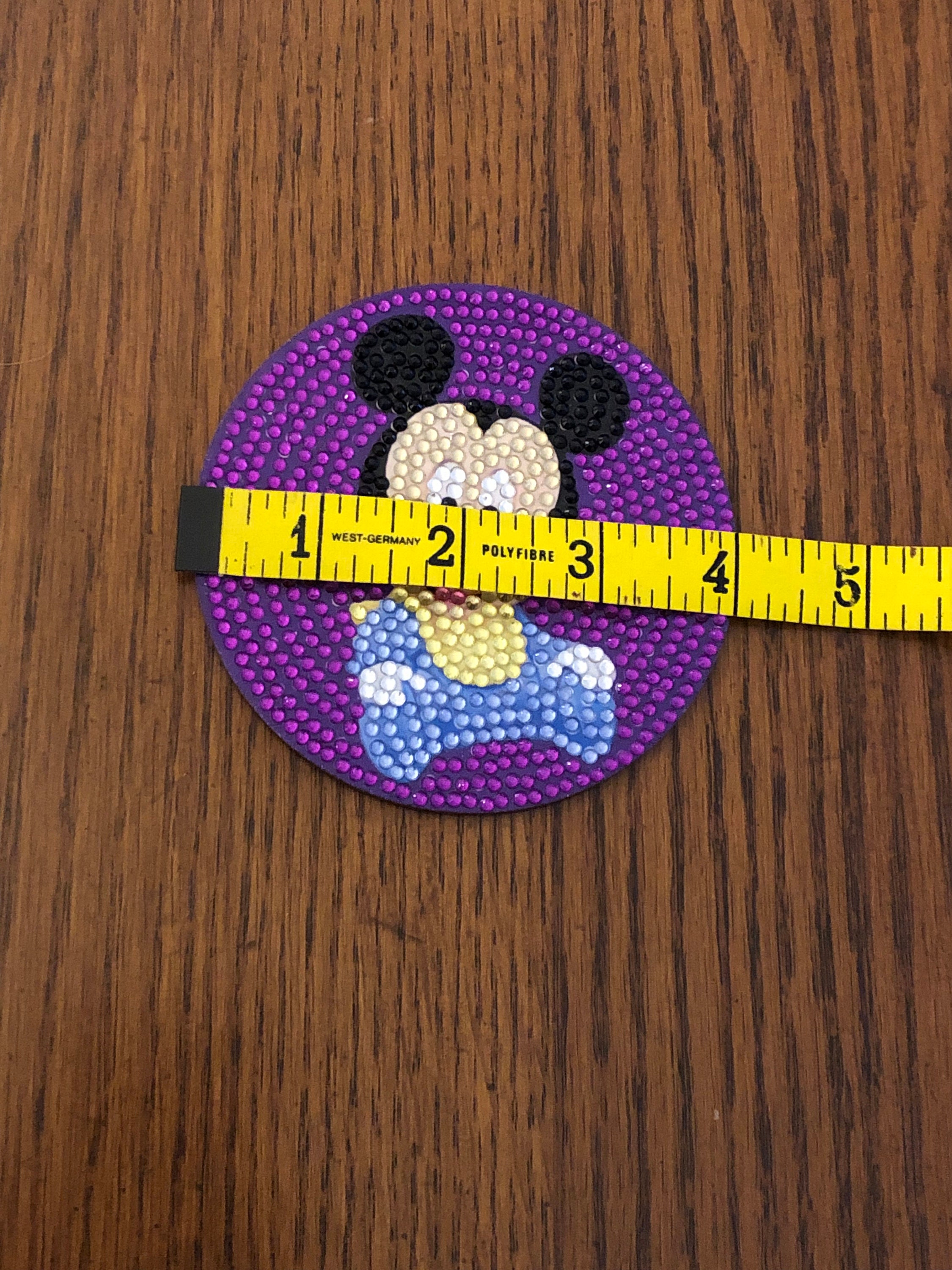 Disney Character Diamond Painting Coasters Set of 5 - Etsy