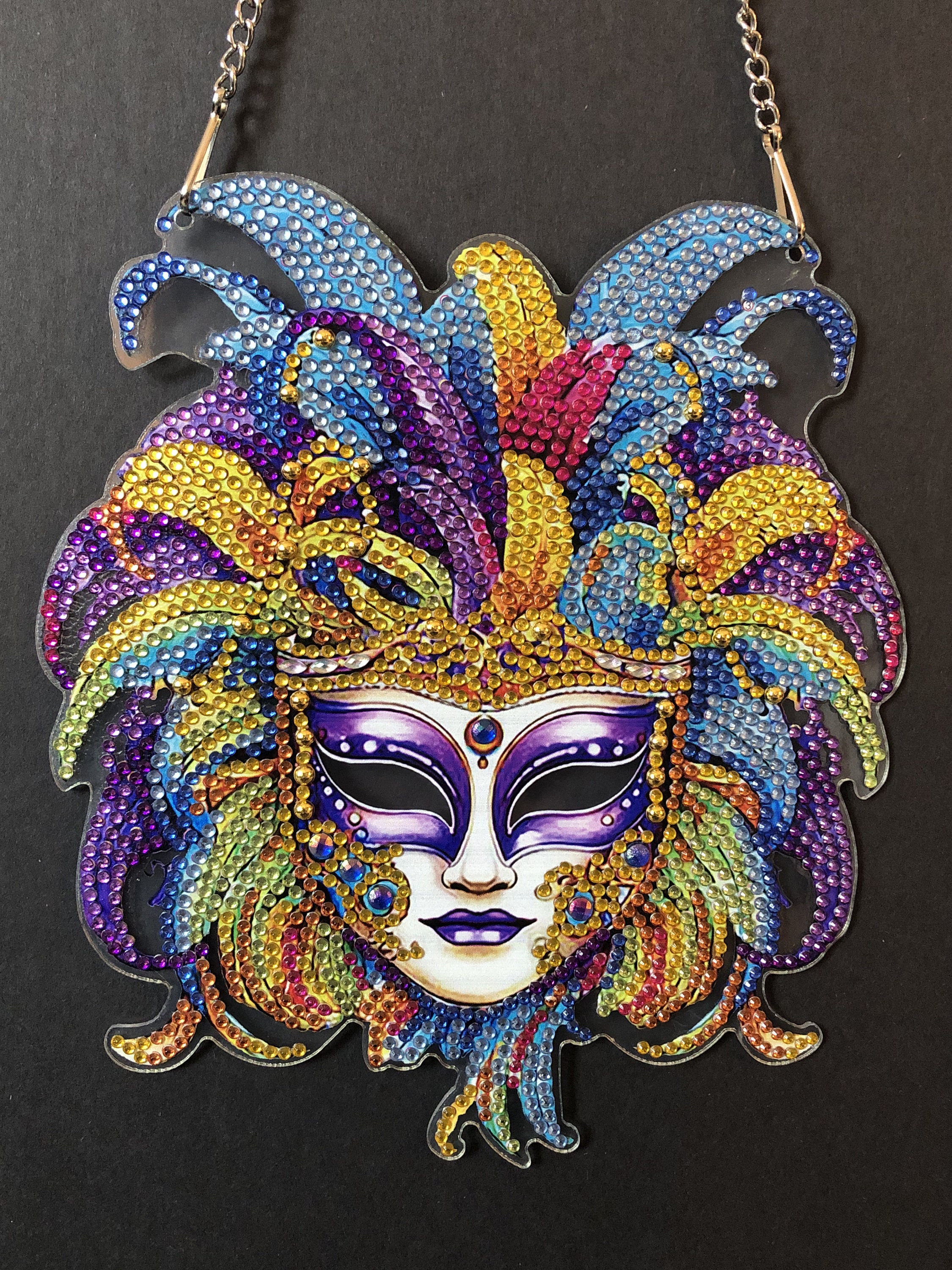 Mardi Gras Masquerade Mask Diamond Painting Wall Decor Art - Etsy