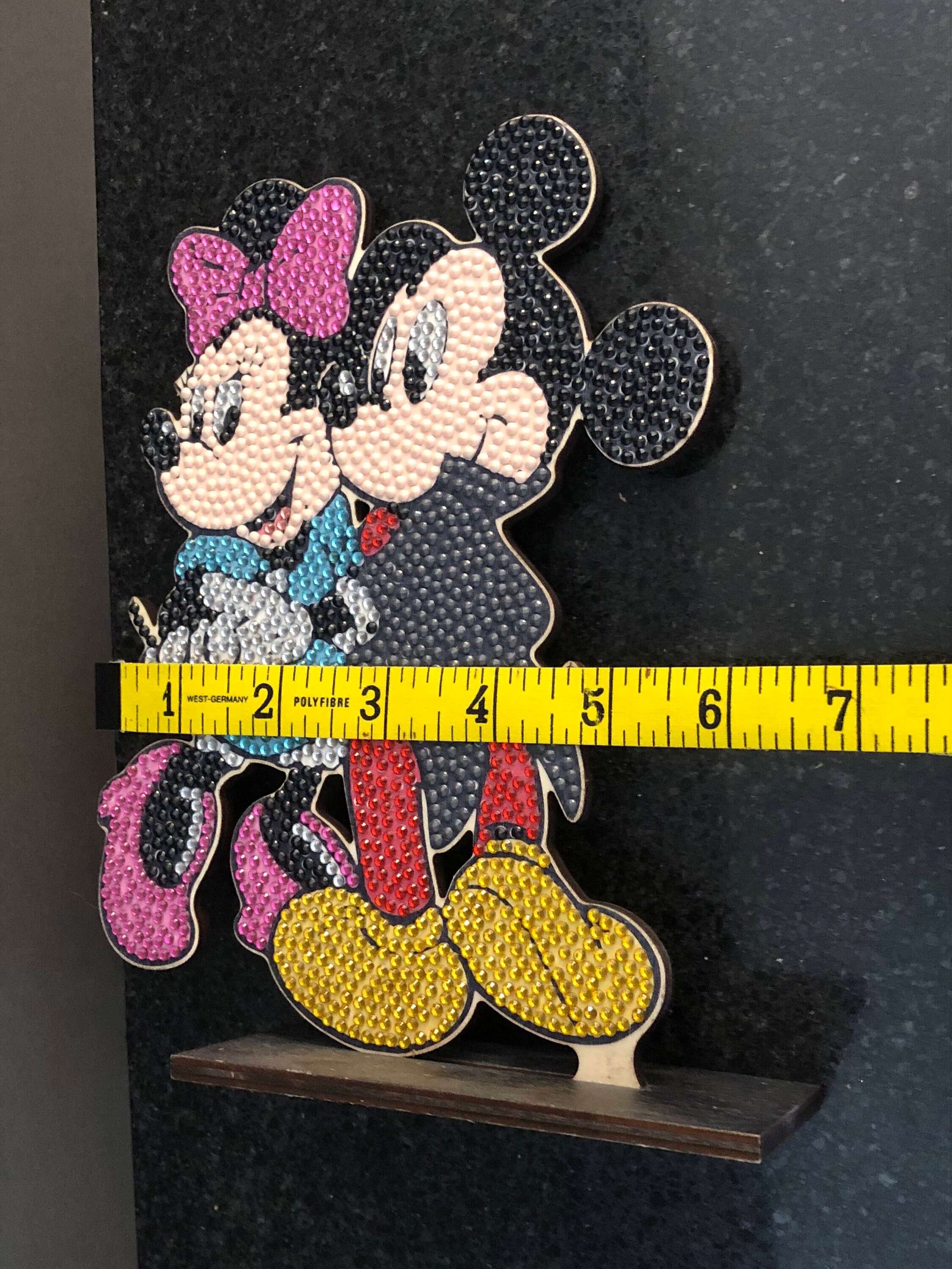 Disney's Mickey and Minnie Dancing Diamond Painted Stand - Etsy