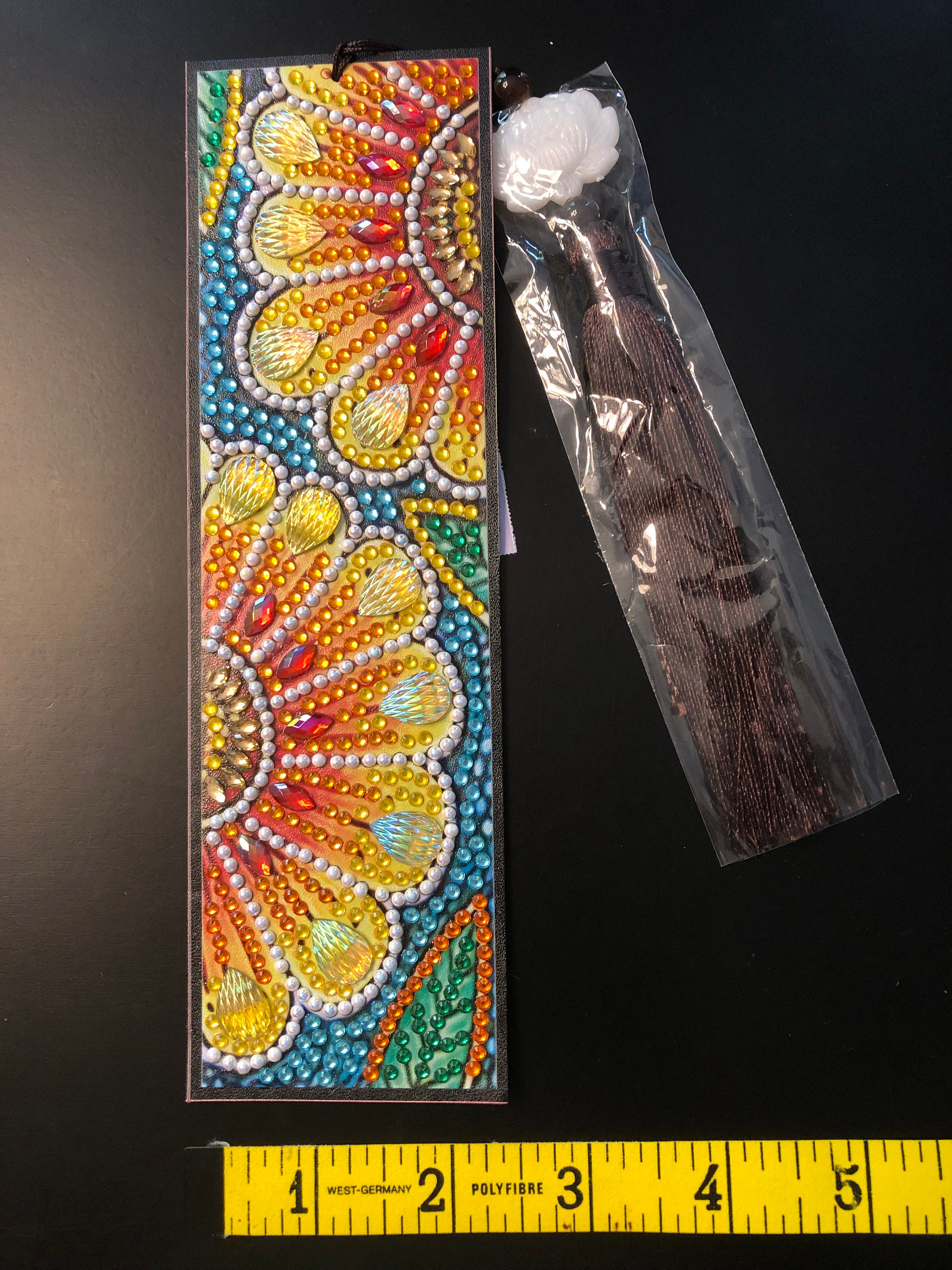 Diamond Painting Bookmarks - Vegan Faux Leather - Etsy