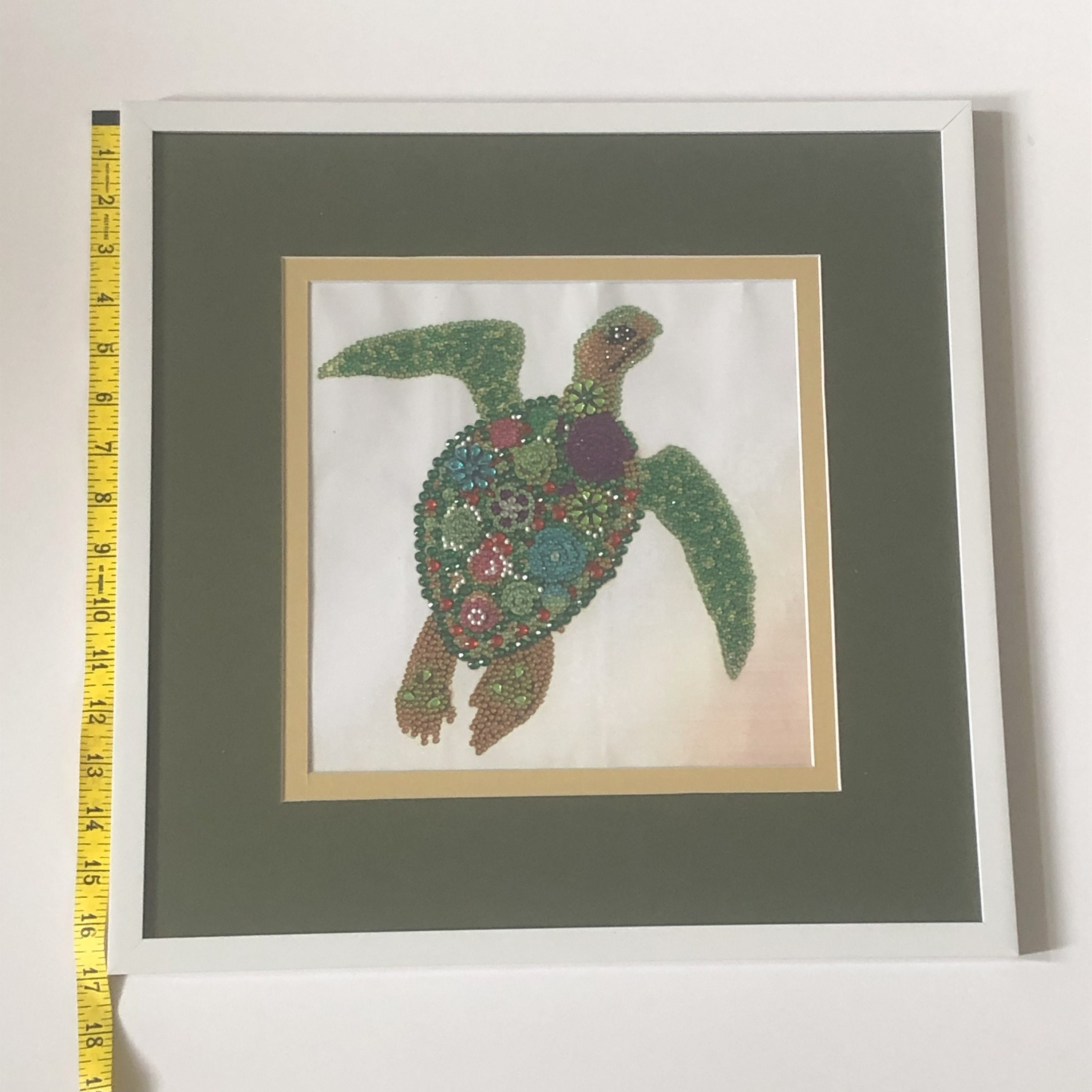 Sea Turtle - Completed Diamond Painting - Etsy