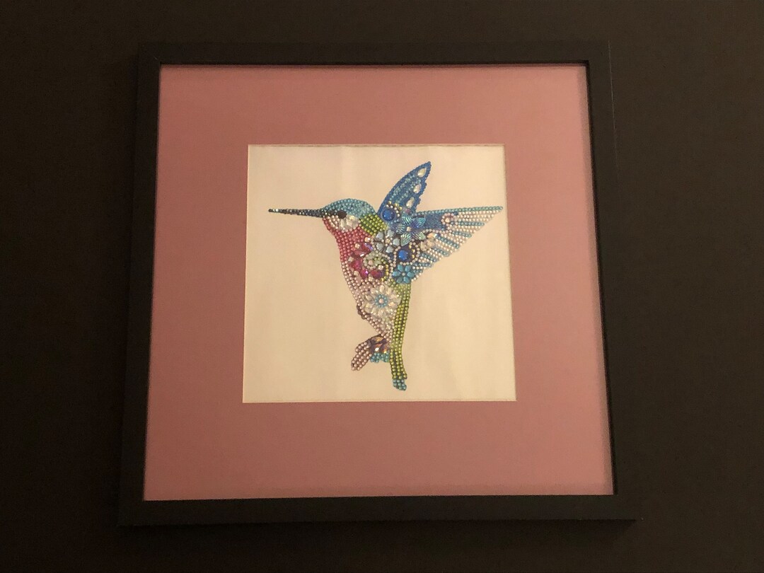 Hummingbird - Completed Diamond Painting - Etsy