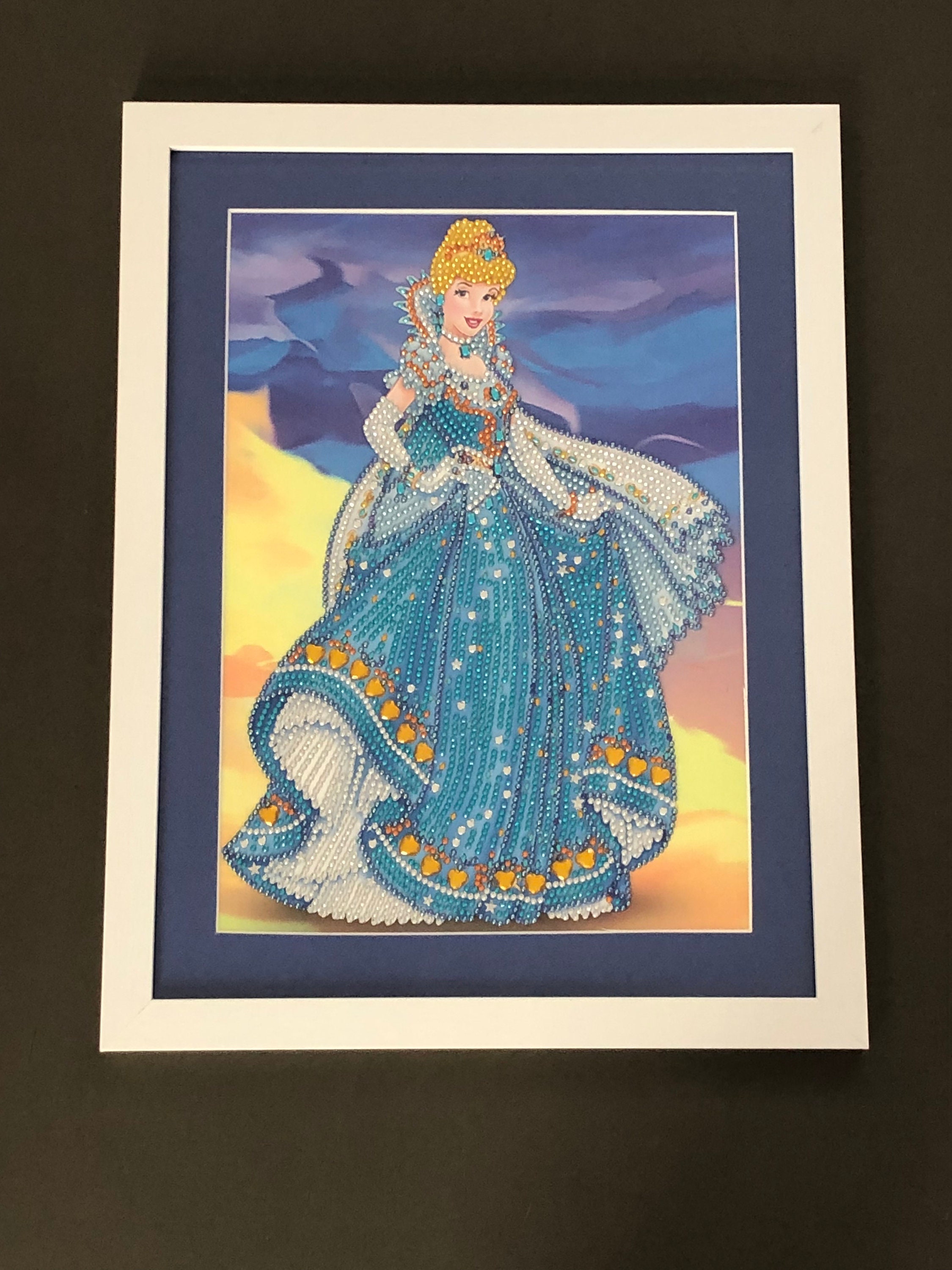 Cinderella - Completed Diamond Painting - Etsy