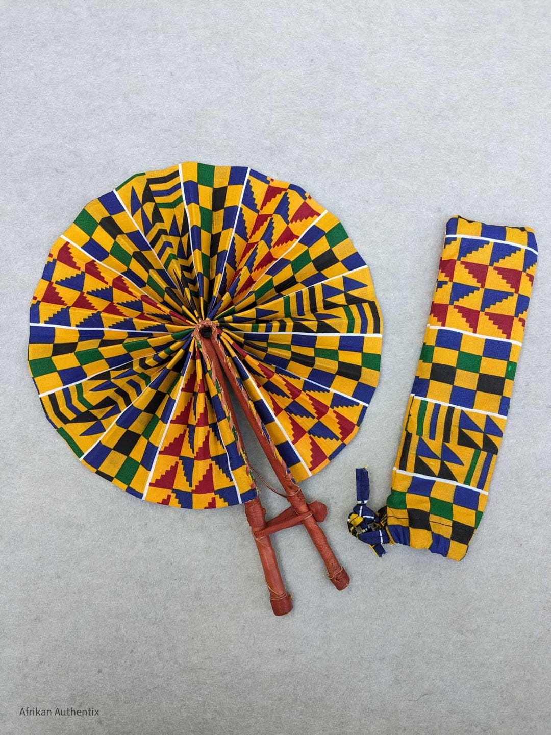African Fan Folding Hand Fans With Case Folding Handheld Fan - Etsy