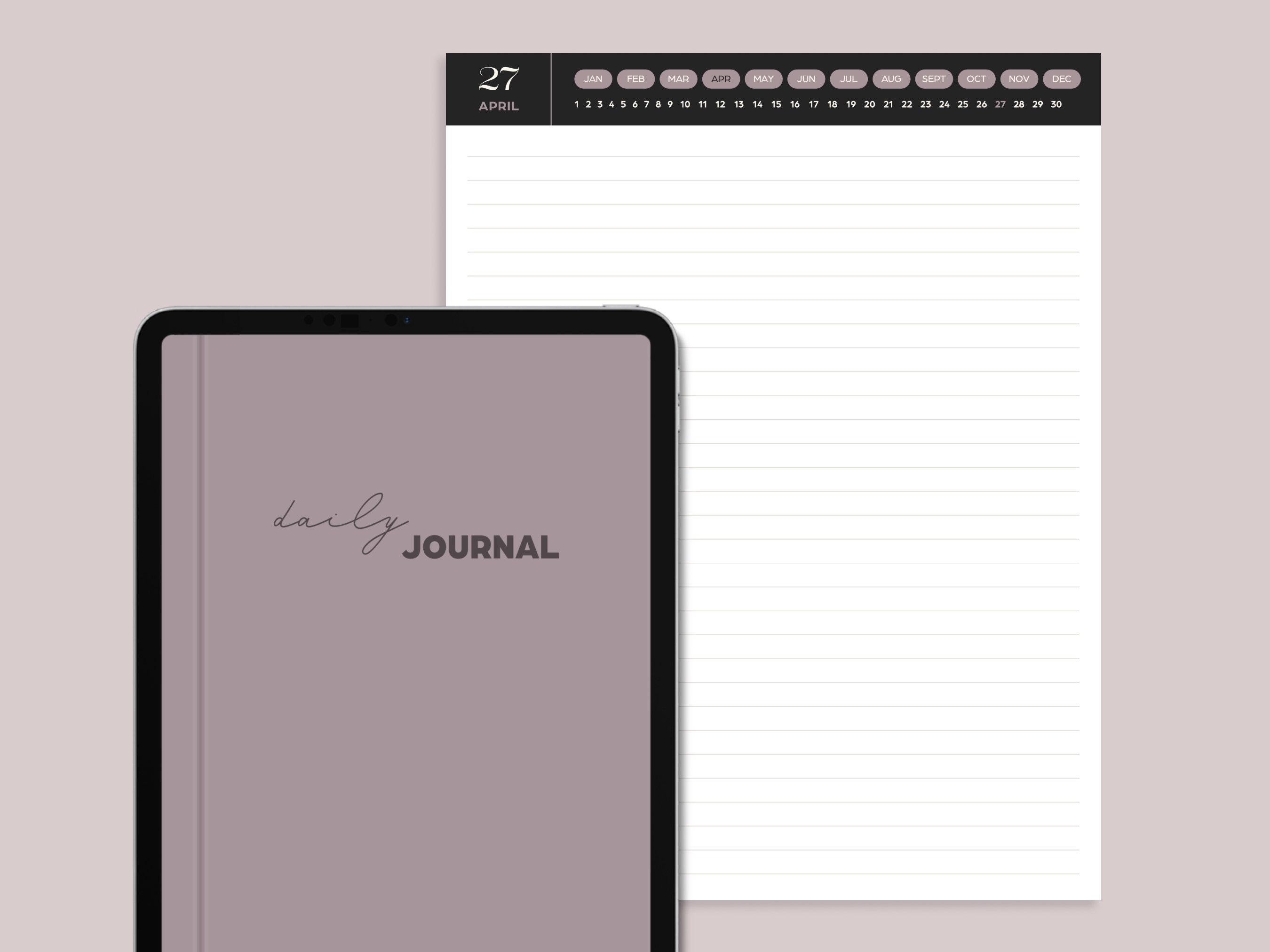 Digital Journal Goodnotes Sticker Sheet Manifestation - Etsy