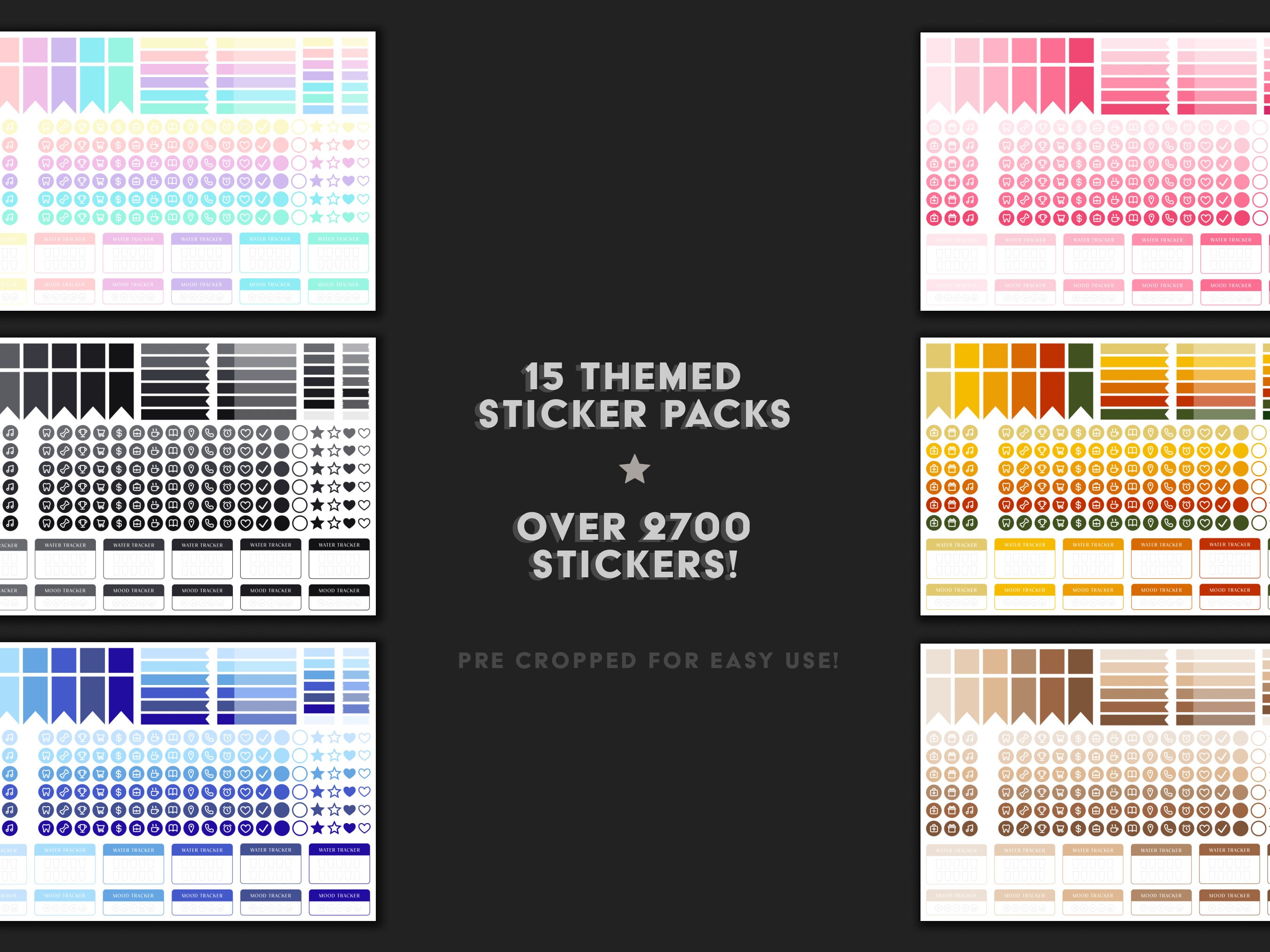 Digital Planner Stickers Bundle Goodnotes Stickers Digital - Etsy