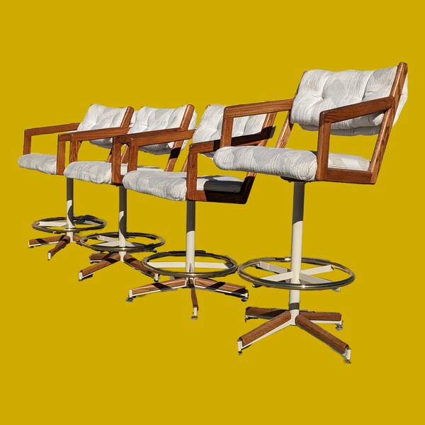 Retro Bar Stools - Etsy