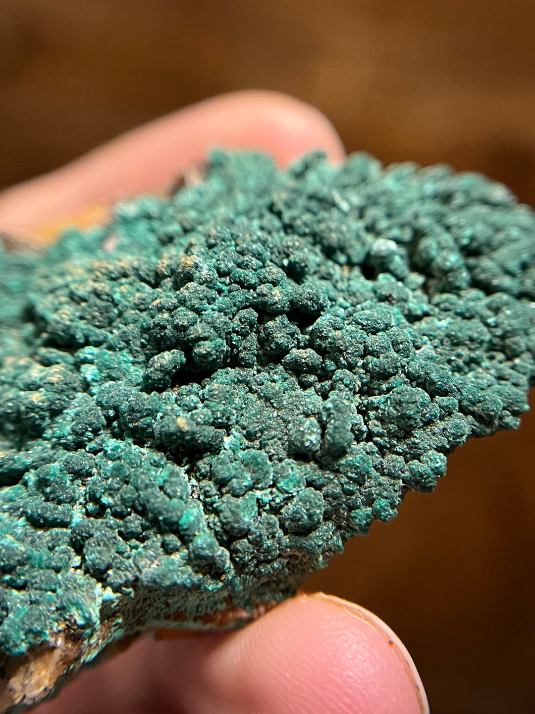 Micro Crystalline Botryoidal Malachite Covering Matrix With Barite ...