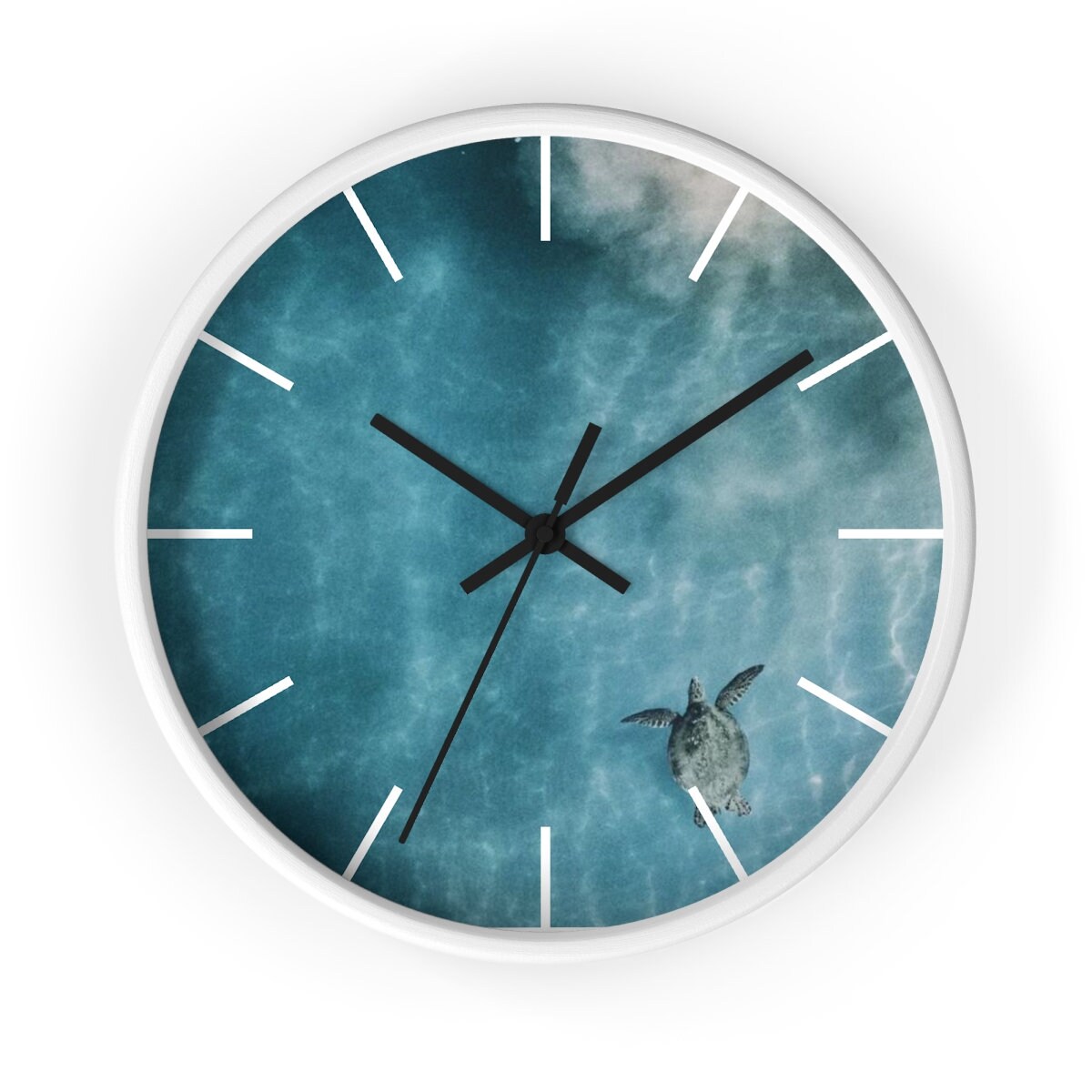 Sea Turtle Wall Clock, Hawaiian Decorations, Hawaiian Clock - Etsy